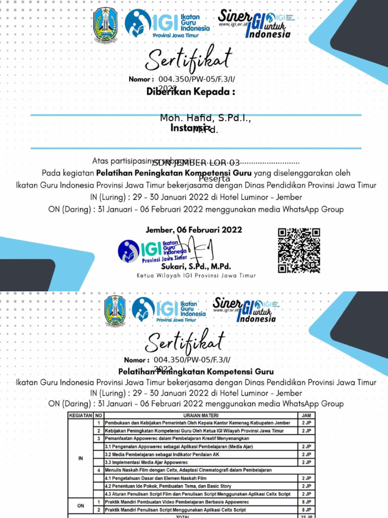 Moh. Hafid, S.Pd.I., M.Pd. 6 PEBRUARI 2022 | PDF