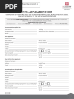 Application Form Conradie Park PDF | PDF | Lease | Identity Document