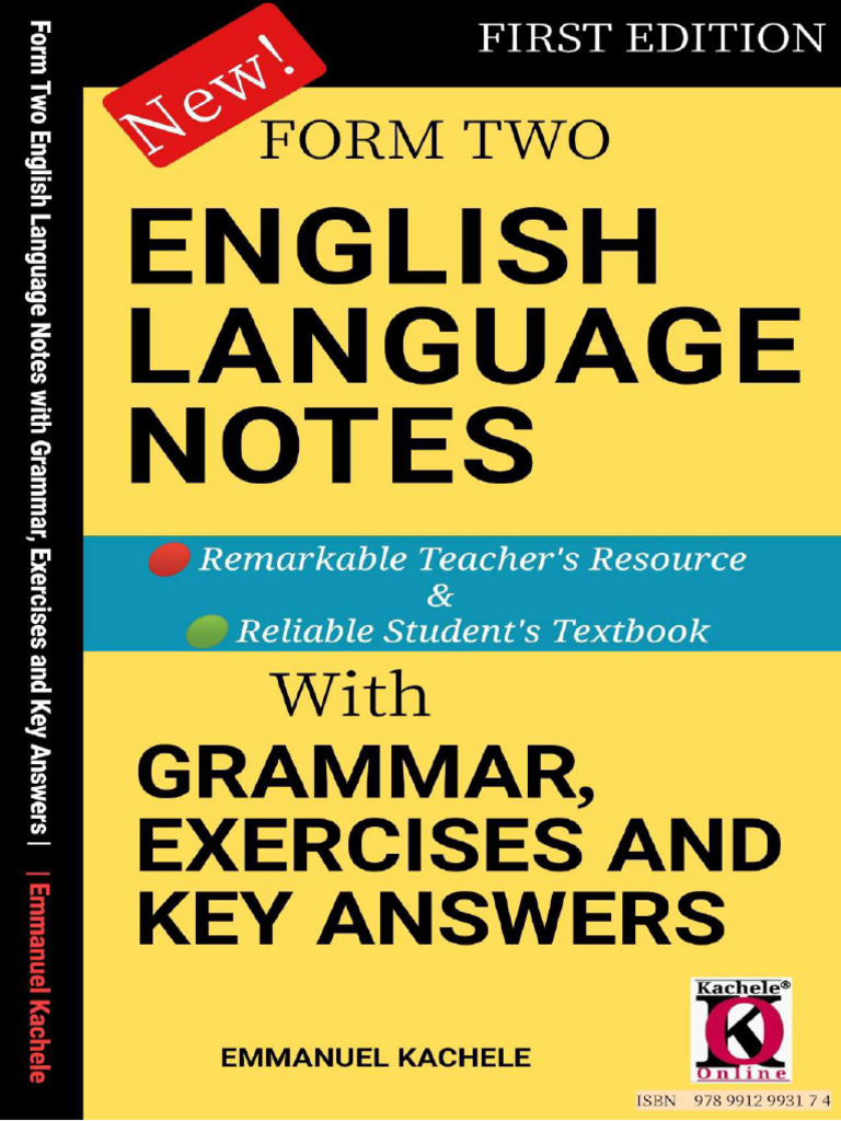 Form Two English Study Guide | PDF | Word | Human Communication