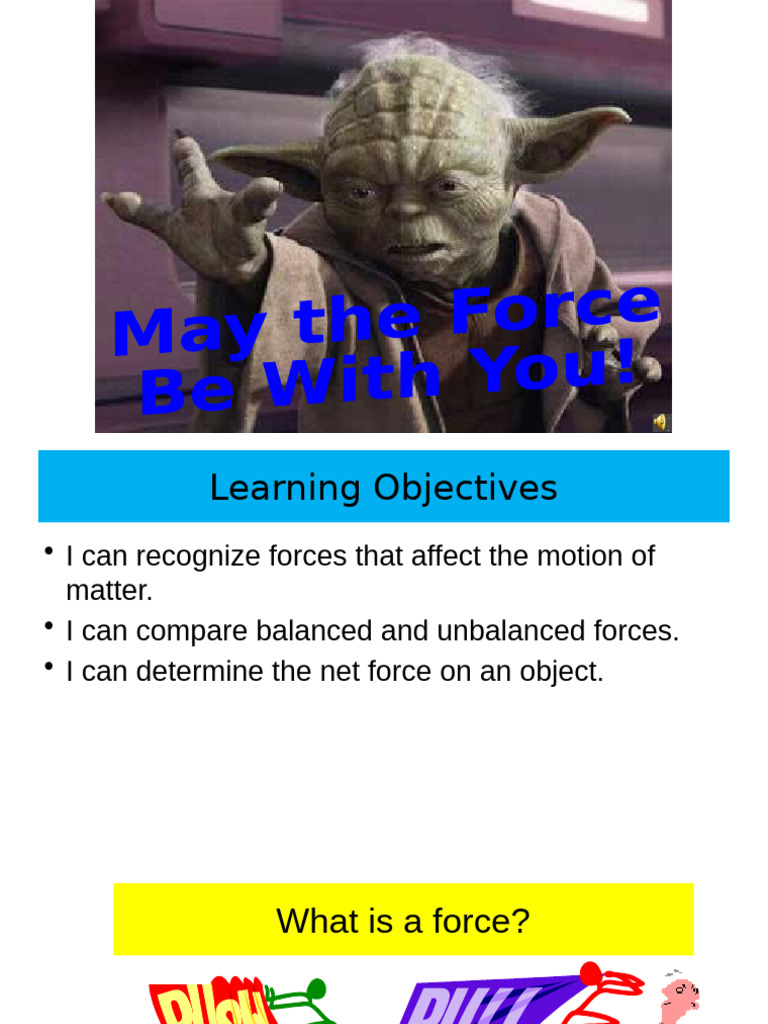 Forces Balanced and Unbalanced | PDF | Force | Tension (Physics)