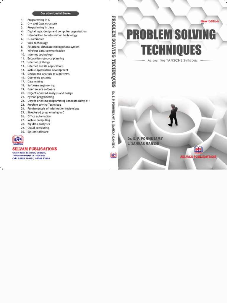 Problem Solving Techniques | PDF