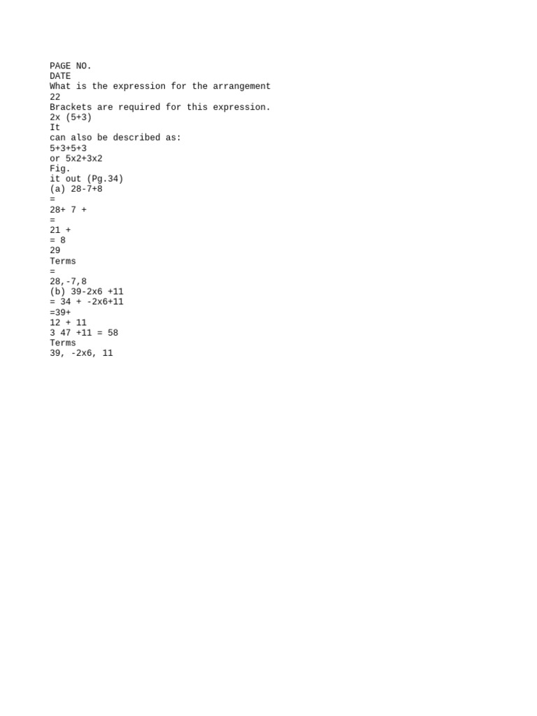 Maths PG 34, 35 | PDF