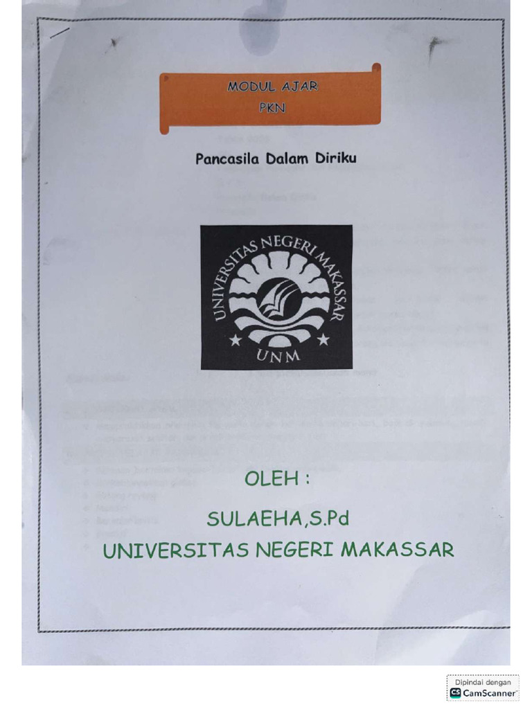 Modul Ajar - Sulaeha - 2590224950118 | PDF