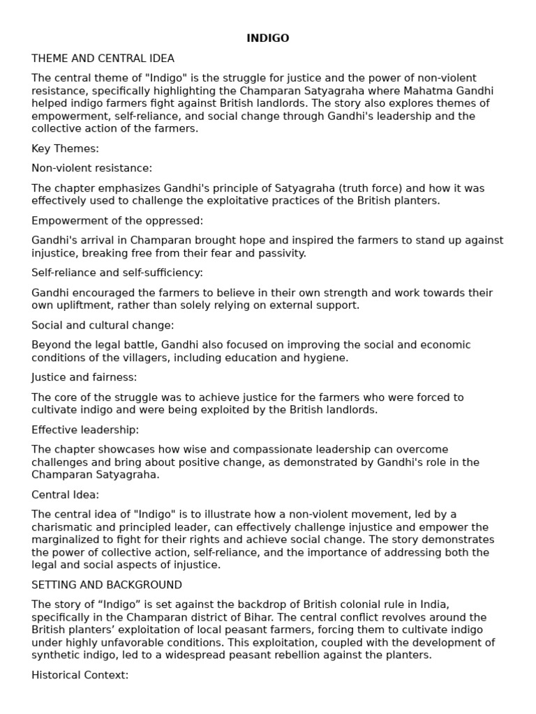 Class 12 English Notes | PDF | Antarctica | Mahatma Gandhi