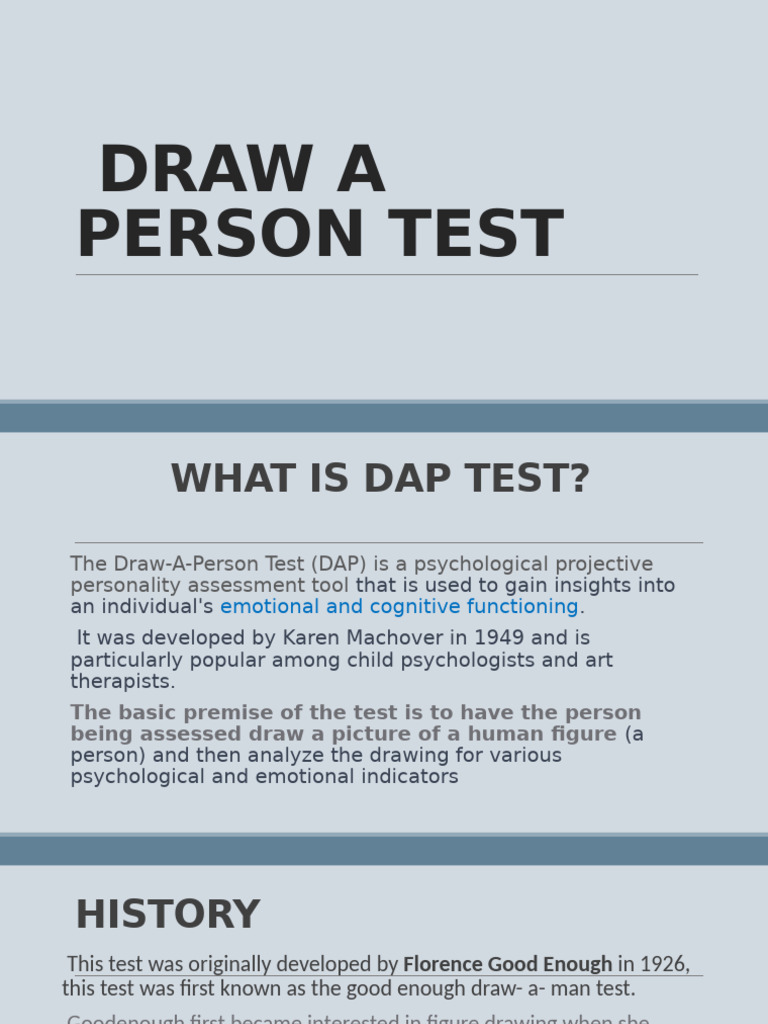 Understanding the Draw-A-Person Test | PDF | Psychology | Emotions