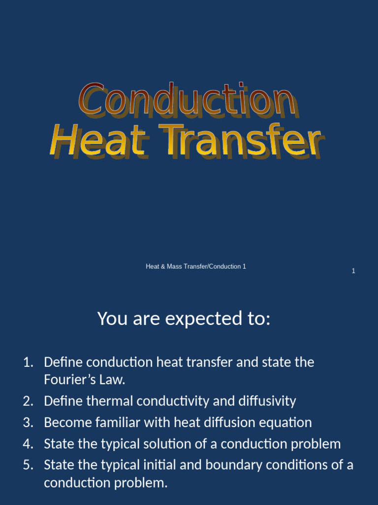 5 Conduction Heat-Transfer - 2009 | PDF | Thermal Conduction | Heat