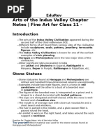 Class 11 Fine Arts Chapter 2 Notes and Questions | PDF | Sculpture