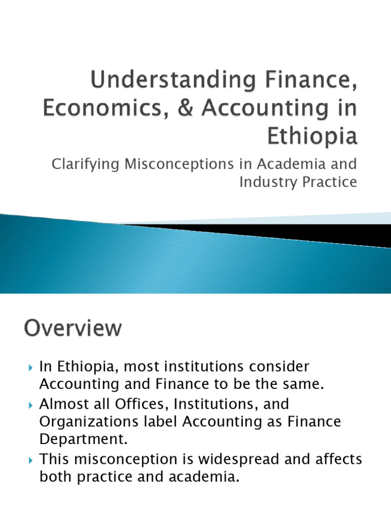 Distinguishing Accounting from Finance | PDF | Accounting | Economics