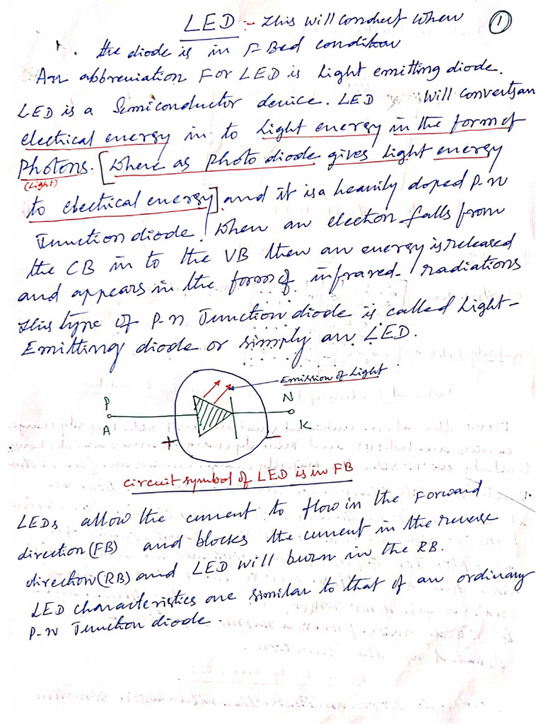 Special Diodes | PDF