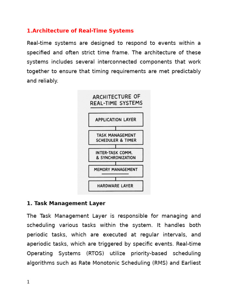 Real-Time Systems Answer Key | PDF | Real Time Computing | Scheduling ...