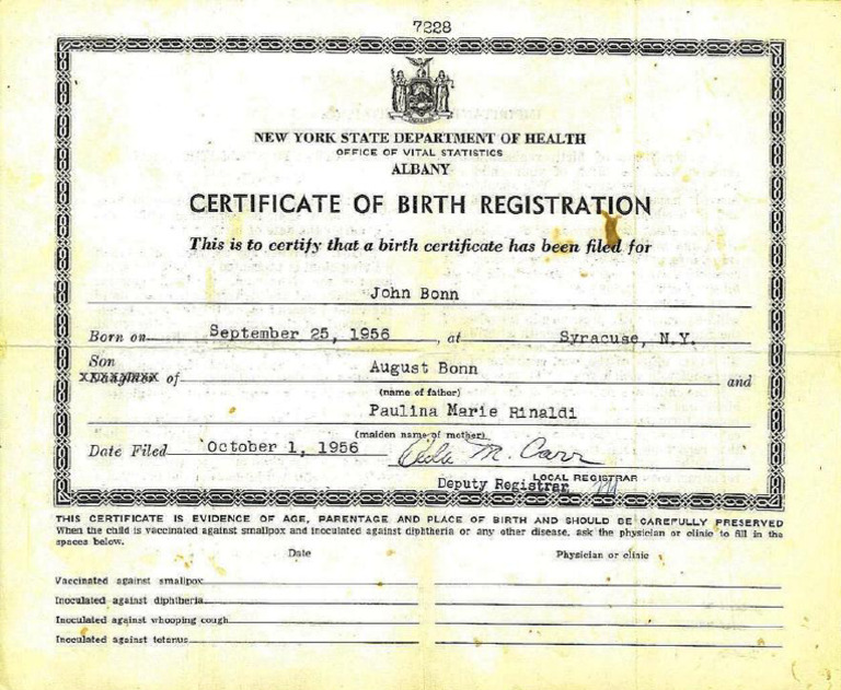 1956 Birth | PDF