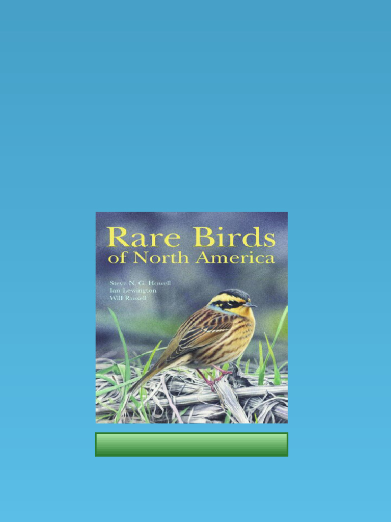 (Ebook) Rare Birds of North America by Steve N. G. Howell Ian Lewington ...