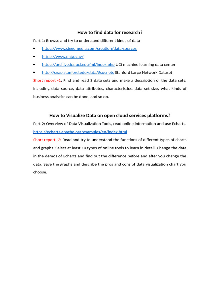 Experiment1 Data Collection and Data Visualization | PDF