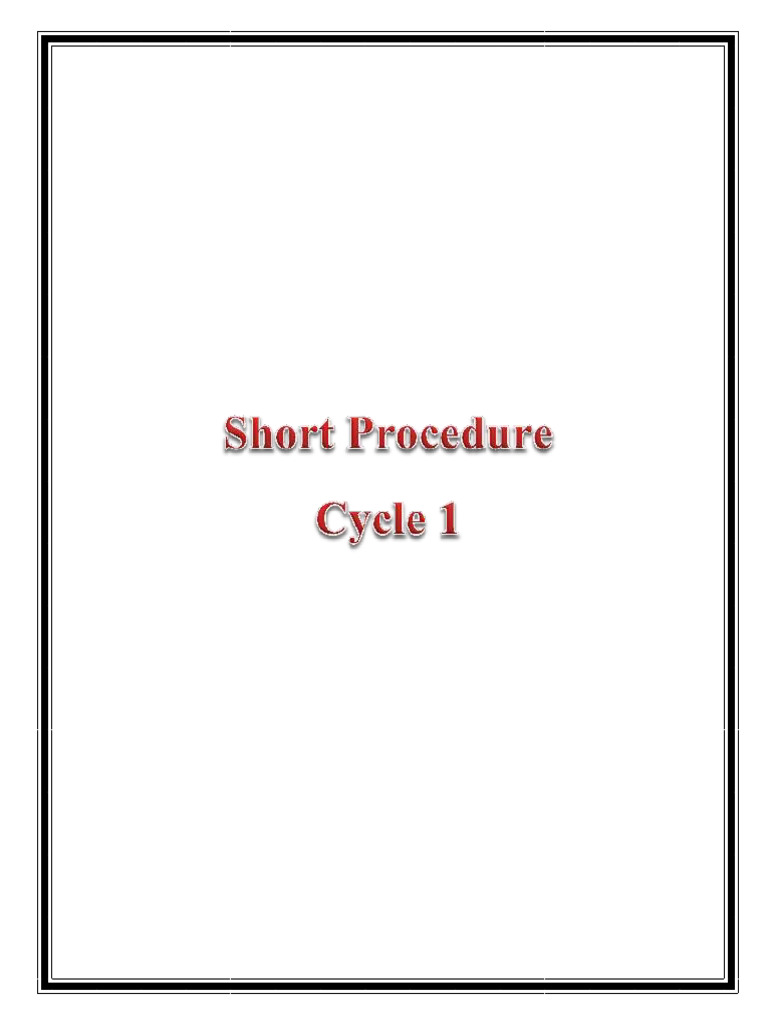 Short Procedure EXP 1&2 | PDF | Titration | Chemistry