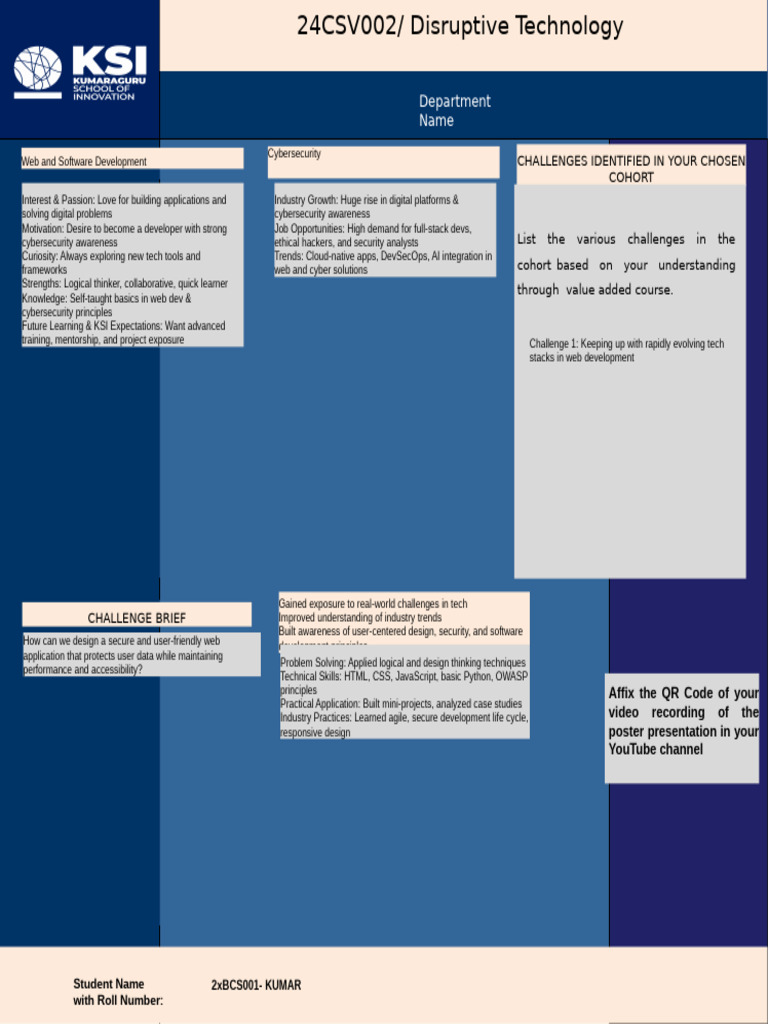 Filled Disruptive Technology Poster | PDF | Computer Security | Security