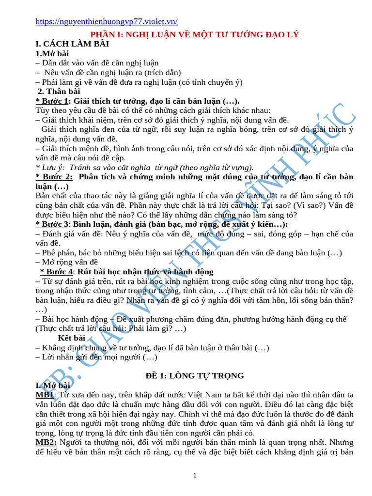 Tap 50 de Van Nghi Luan Xa Hoi (2) | PDF