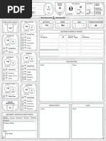 Pathfinder 2E Eidolon Character Sheet | PDF | Tabletop Games | Role ...