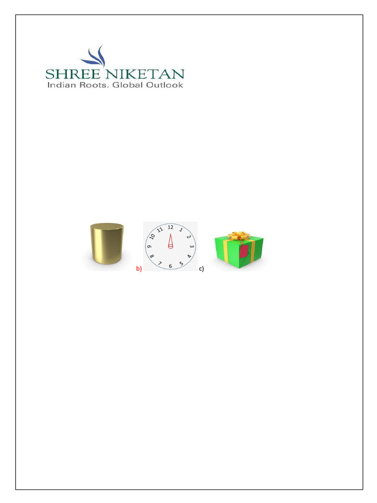 Solid Shapes Worksheet for 2nd Grade | PDF