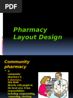 Pharmacy Layout Design Guide | PDF | Pharmacy | Prescription Drugs