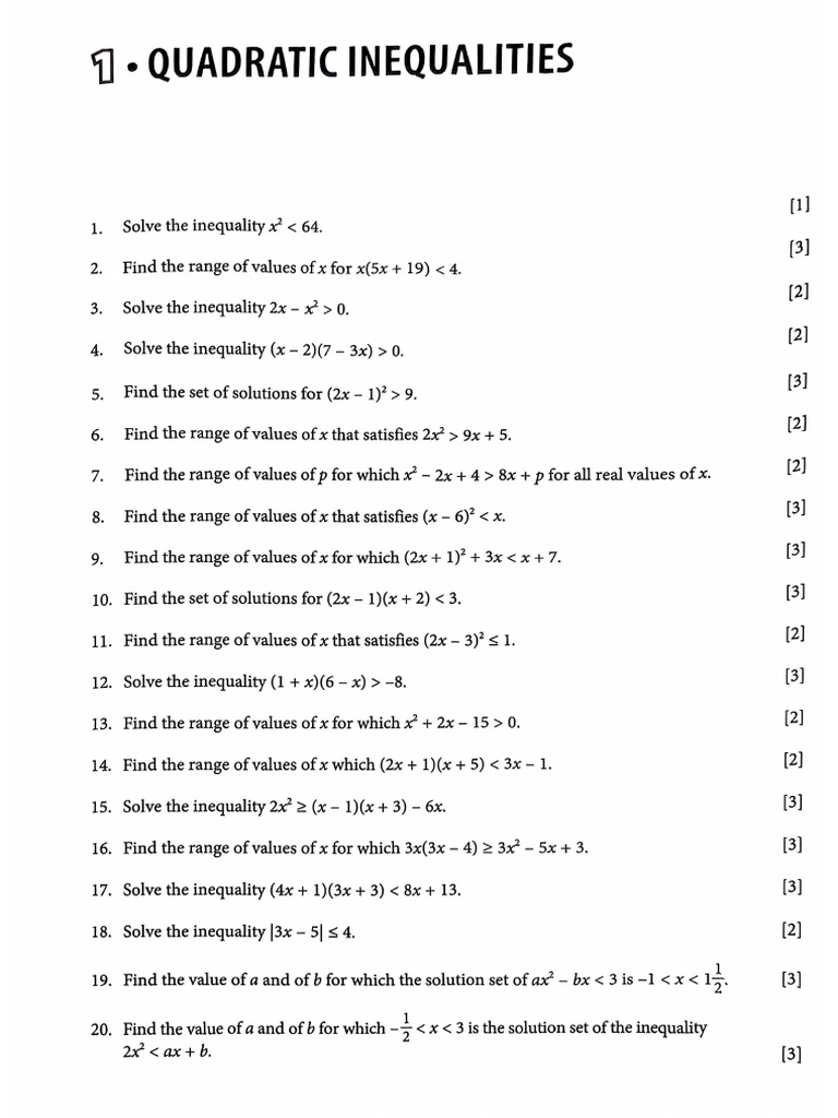 Am Qua Inequ RP | PDF