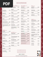 FGH Lunch Menu | PDF | Sauce | Hamburgers