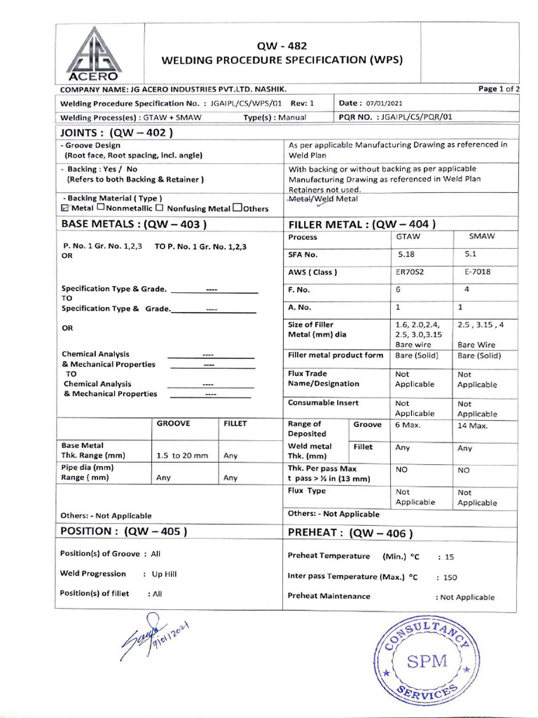 WPS PQR CERTIFICATE_compressed (1)_removed | PDF