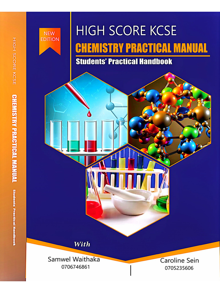 Sample High Score Chemistry Practical Manual 0706746861 | PDF