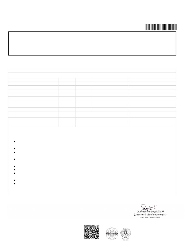 Hemoglobin HPLC Test Results Summary | PDF | Hematology | Blood