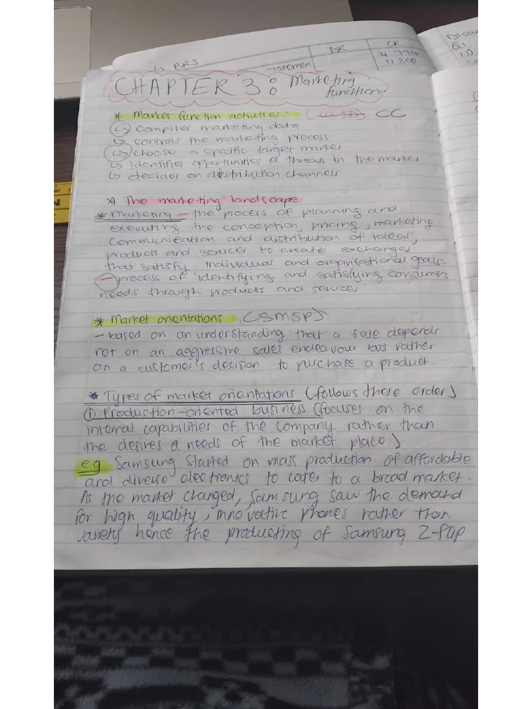 Notes On Business Funcitions | PDF