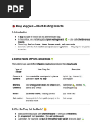 Overview of Phytophagous Insects | PDF | Foods | Herbivore