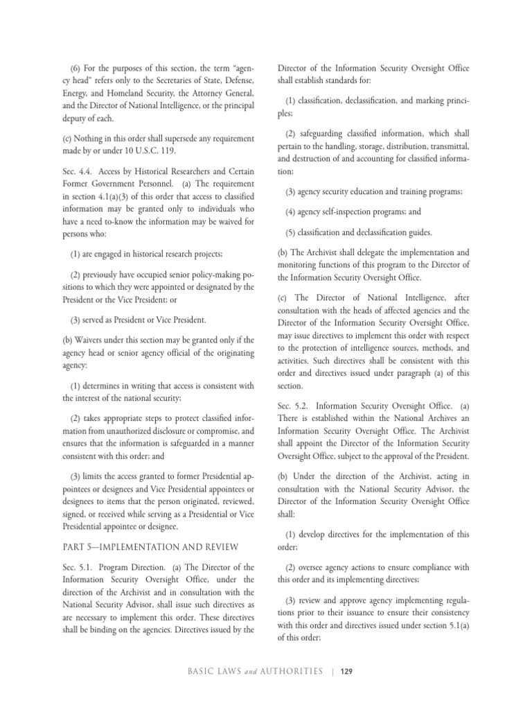 Basic Laws Book 2016 138 | PDF | Information Security | Classified ...