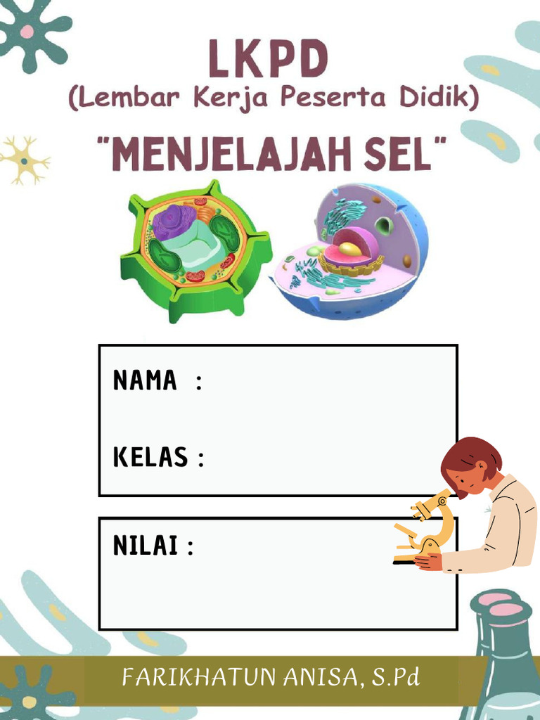Lkpd Bab 1 Sel_kelas 8 (2) | PDF