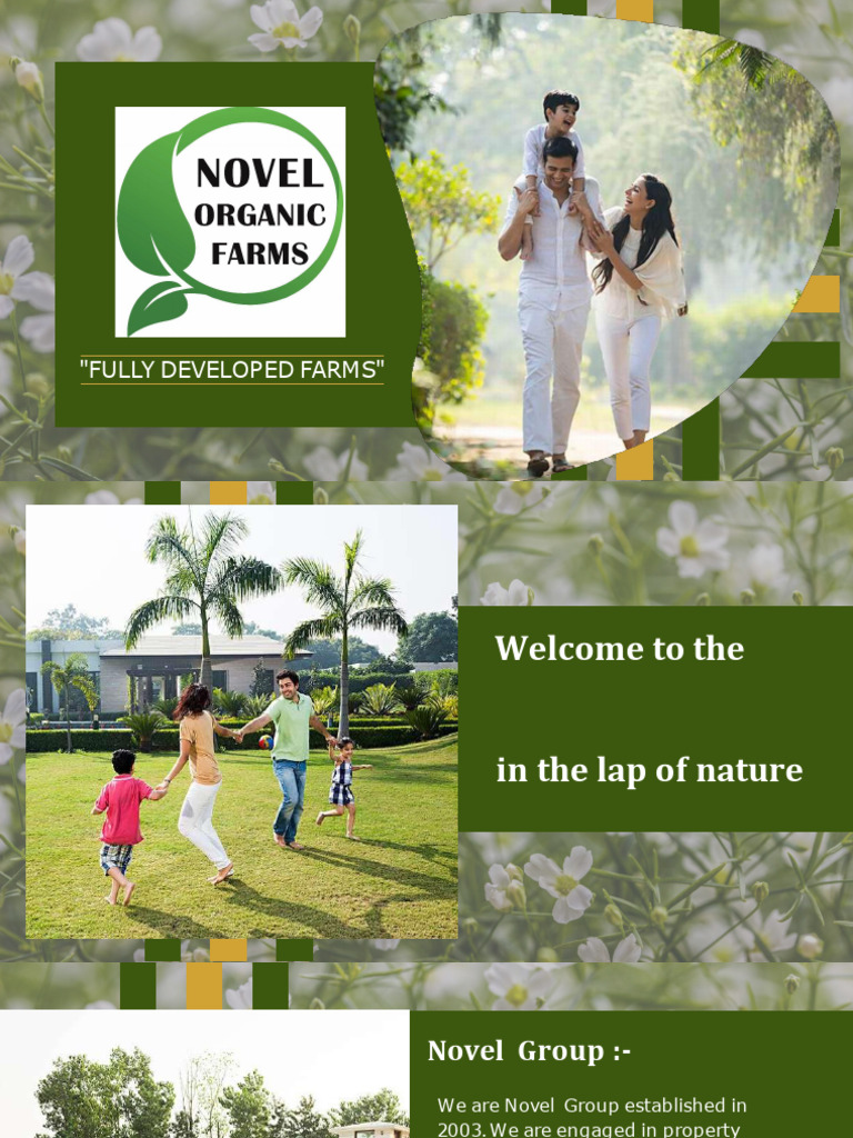 Novel Organic Farms New!0 | PDF