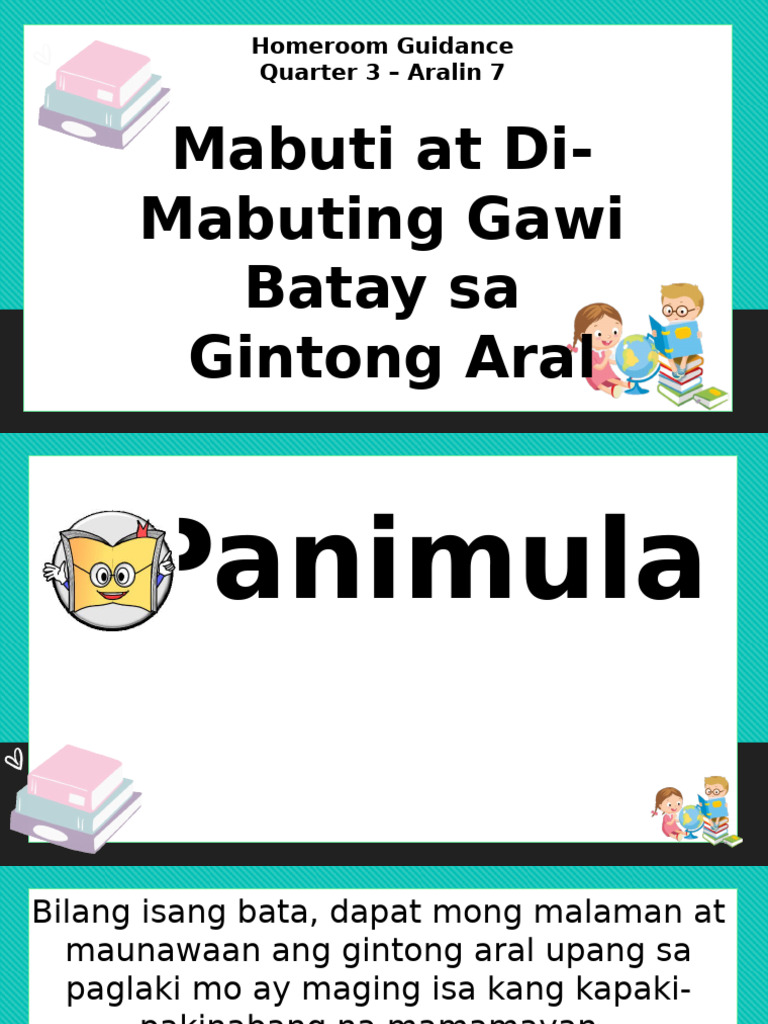 Homeroom Guidance q3 L7 | PDF