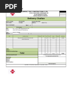 Inward Gate Pass Template in Excel | PDF