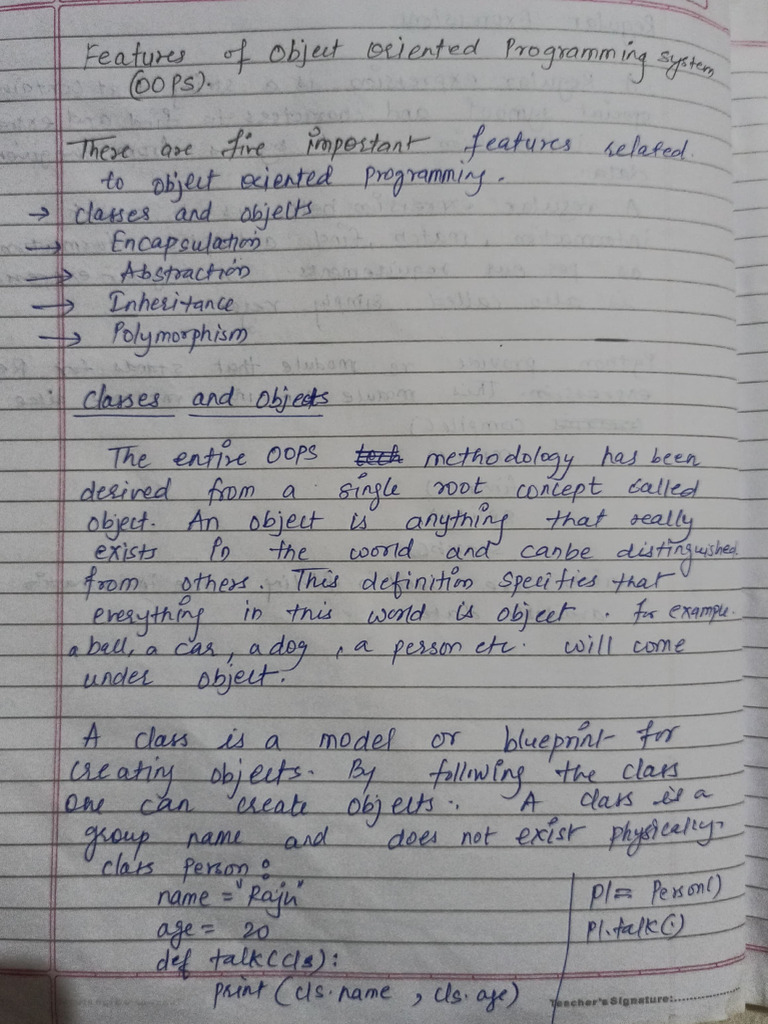 Module 4 Classes and Objects | PDF