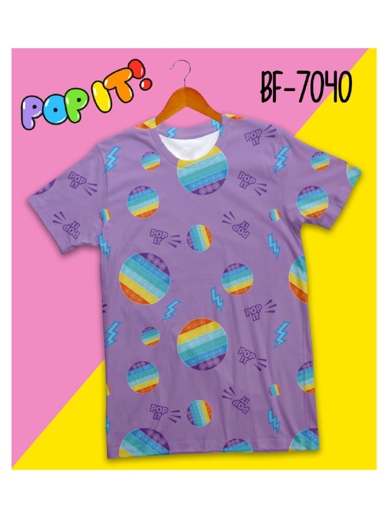 Playeras Pop It | PDF