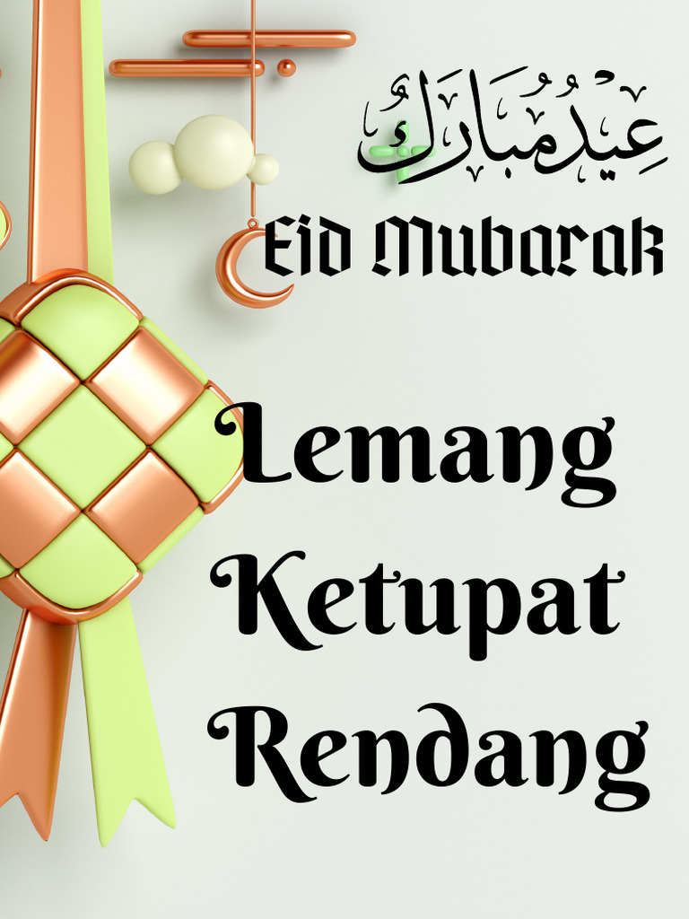 Label Menu Raya 2025 | PDF