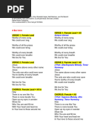 Build My Life Chords by Housefirestabs Key of G | PDF | Song Structure ...