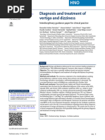 AAFP Dizziness - Evaluation and Management | PDF | Vertigo | Ménière's ...