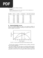 Chapter 10 - Curves of Statical Stability (GZ Curves) | PDF | Classical Mechanics