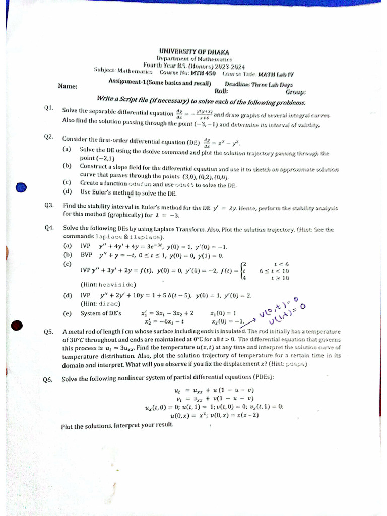 Lab Assignment 1-3 | PDF