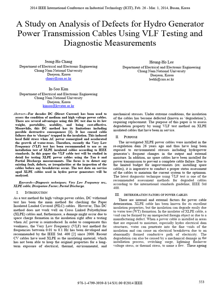 IEEE ICIT 2014 Conference Proceedings | PDF
