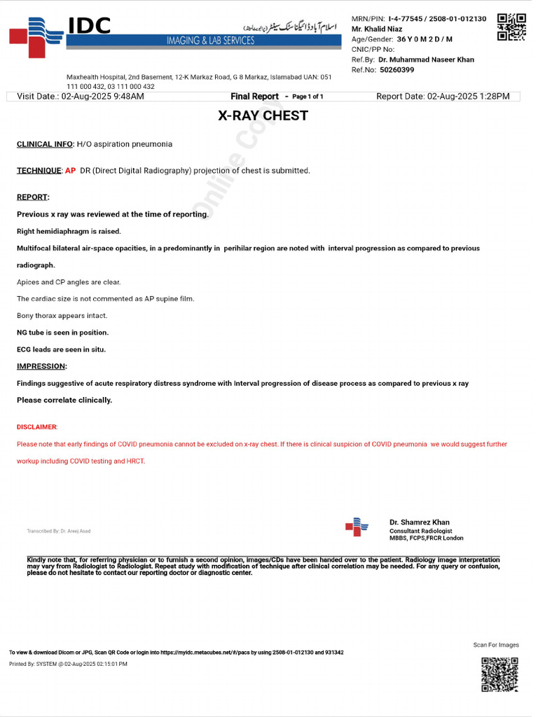 Patient Report PDF | PDF