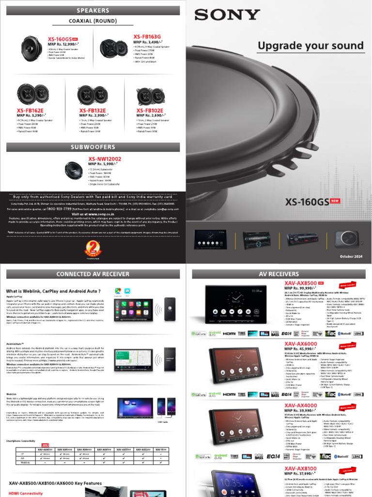 SONY Catalogue | PDF