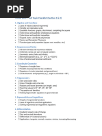 Mathematics Paper 1 Topic Overview | PDF