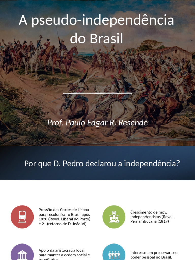 Independencia_Brasil_Aula_Slides | PDF | Independência | Ciência Política