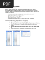 Canadian Multilingual Standard Keyboard | PDF