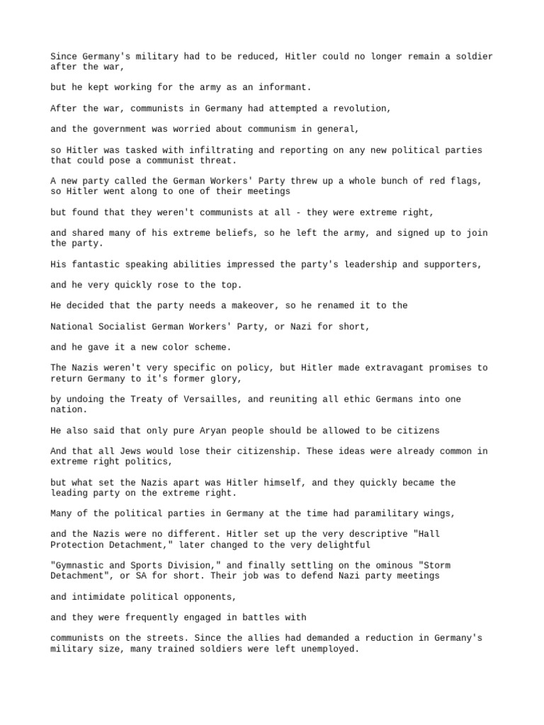 Hitler - OverSimplified (Part 2) (English) (DownloadYoutubeSubtitles ...