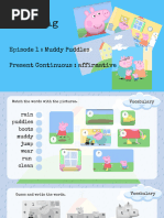 Peppa Pig Muddy Puddles Transcript | PDF